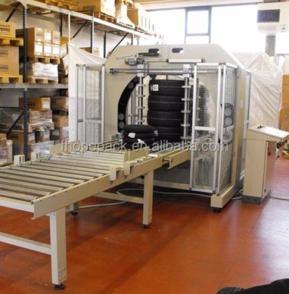 horizontal orbital stretch wrapper, spiral wrapping machine in Wuxi ...