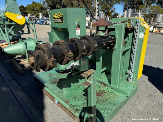 Insta-Pro Model 2000 RC Continuous Extruder – 125 HP Motor, High ...