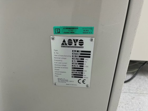 Gebraucht ASYS Insignium ALS 03 mit Wendestation, Loader LSB 03 ...