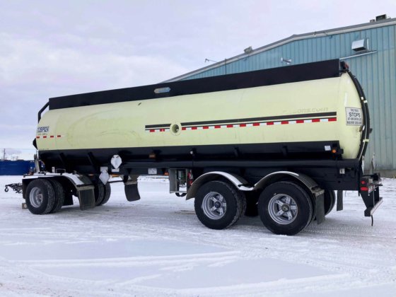 2007 Advance 27,300 Liter Tri axle pup Crude Oil Tank Trailer in Nisku ...
