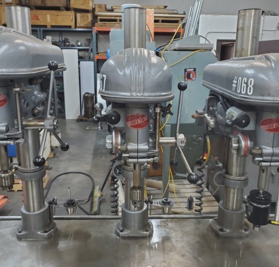 ROCKWELL DELTA 4 HEAD DRILL PRESS in Fremont, CA, USA