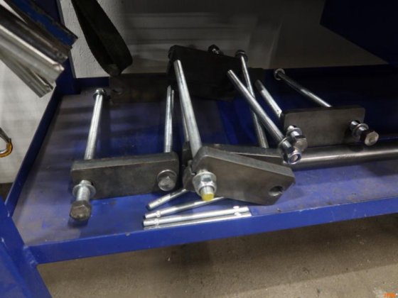 WORKSHOP TROLLEY / ROLLER TROLLEY with all contents in Kjellerup, Denmark