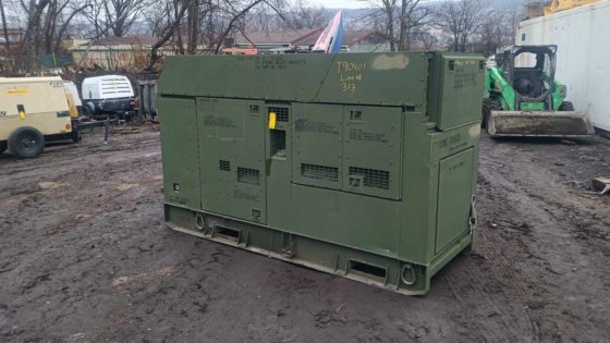 Generator Set Diesel Powered Mep 807a 100kw Diesel Genset Cat 3126