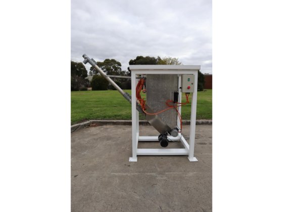STAINLESS HOPPER AUGER FEEDER WITH AGITATORS in Campbellfield, Australia