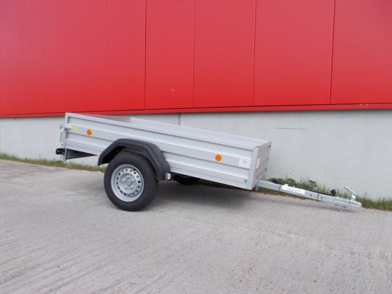 Böckmann ALU car trailer 750 kg 210 x 130 cm NEW ACTION in Potsdam, Germany