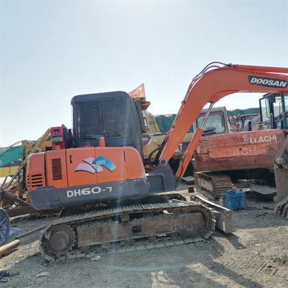 2017 Korean DOOSAN DH60-7 6ton Excavators second hand DH60-7 DOOSAN ...