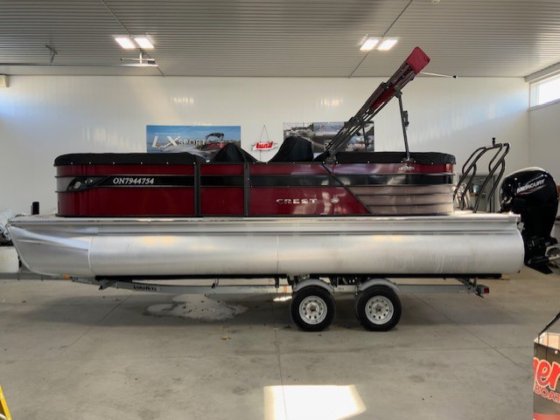 2022 Crest Pontoons Classic Platinum 220 SLC in Chatham-Kent, Ontario ...