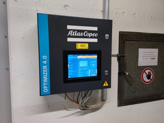 Compressor controller system Optimizer 4.0 | Atlas Copco in Cologne ...