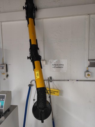 extraction arm PLYMOVENT in Stockholm, Sweden