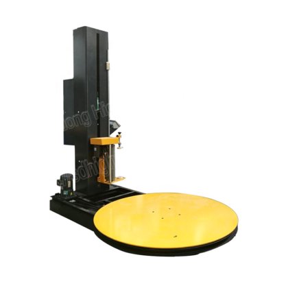 Automatic skid/pallet stretch film wrap pallet wrapper pallet wrapping ...