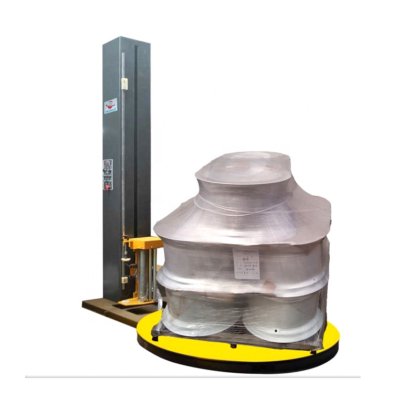 Automatic skid/pallet stretch film wrap pallet wrapper pallet wrapping ...