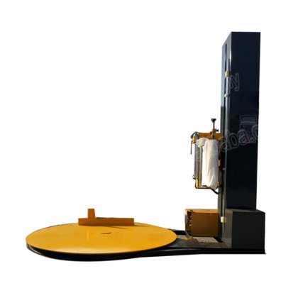 Automatic skid/pallet stretch film wrap pallet wrapper pallet wrapping ...