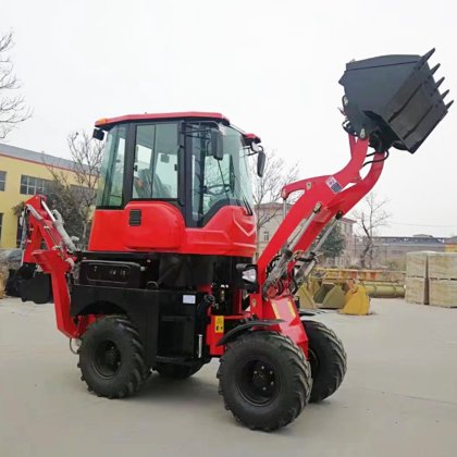 Multi-Purpose 4 Wheel Drive New Backhoe And Loader 1 Ton 2.5 Ton ...