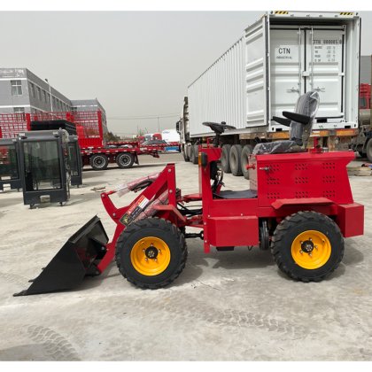 Hightop 500kg Electric Mini Small Farming Front End Wheel Loader Price ...