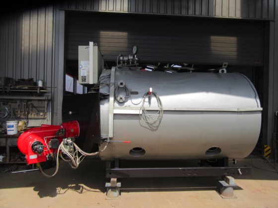 1990, Steam boiler Loos, 1600 kg/hr in Essen, Germany