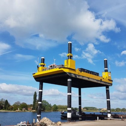 OEM High Quality Modular Barge System Platform System in Shandong, China