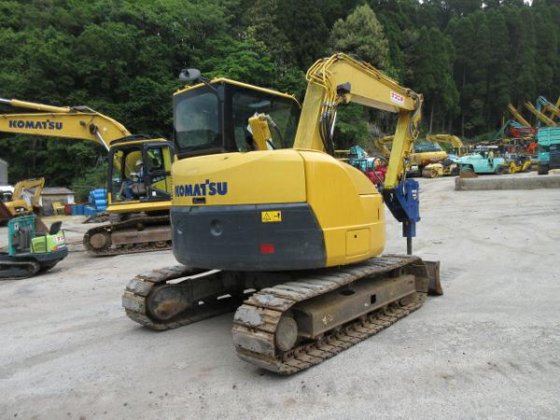 中古 2013 KOMATSU PC78US-8 場所 鹿児島市, 日本