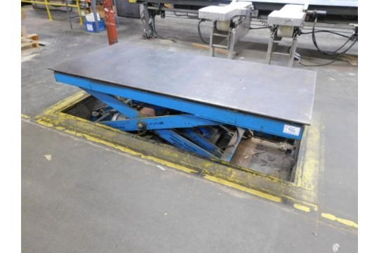 Advance 40"x96" Scissor Lift Table Stock #44555 in Hughesville, PA, USA