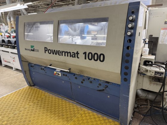 Weinig Powermat 1000 Six Head Moulder Stock #471000 in Hughesville, PA, USA