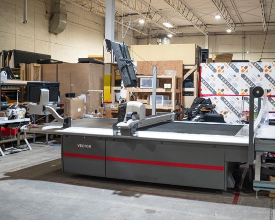 Lectra Vector Q25 Multi-Ply Fabric Cutting Machine Stock #104303 in ...