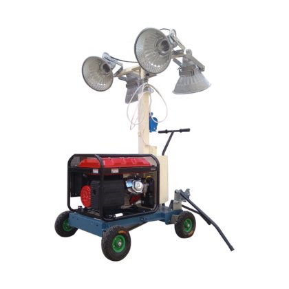 E.P Vehicle Mounted Gasoline Diesel Generator Vertical Mast ...