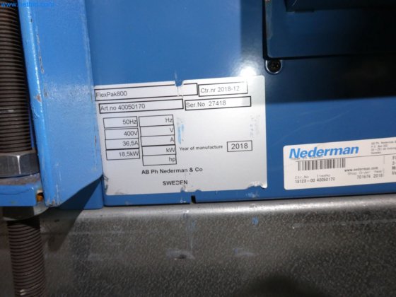 High-performance vacuum system Nederman Flexpak 800 in Germany