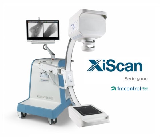X-RAY Mobile unit XiScan 5000 Mini C-Arm with 50cm free space and ...