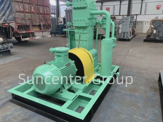 High Pressure Syngas Mixed Gas Compressor in Guangdong, China