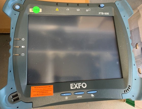 EXFO FTB-500 w/ 2 X 8130NGE Packet Analyzer Mega Bundle! MODULES in ...