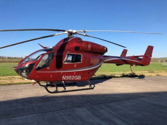 2001 MD Helicopters MD902 Explorer in England, United Kingdom
