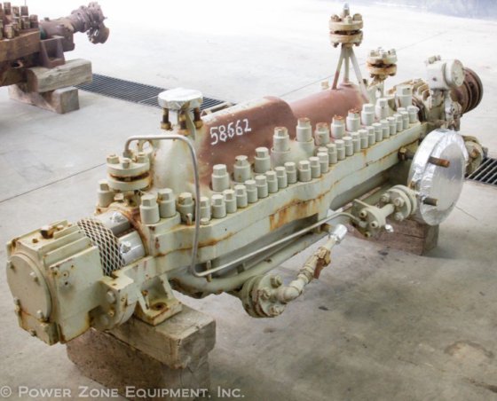 Flowserve 3x6x9M DVMX Horizontal Multi-Stage Centrifugal Pump Complete ...