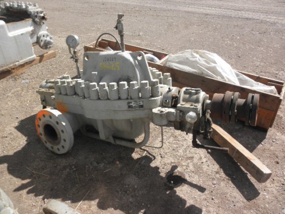 Sulzer Bingham 4x6x10.5C MSD Horizontal Multi-Stage Centrifugal Pump in ...