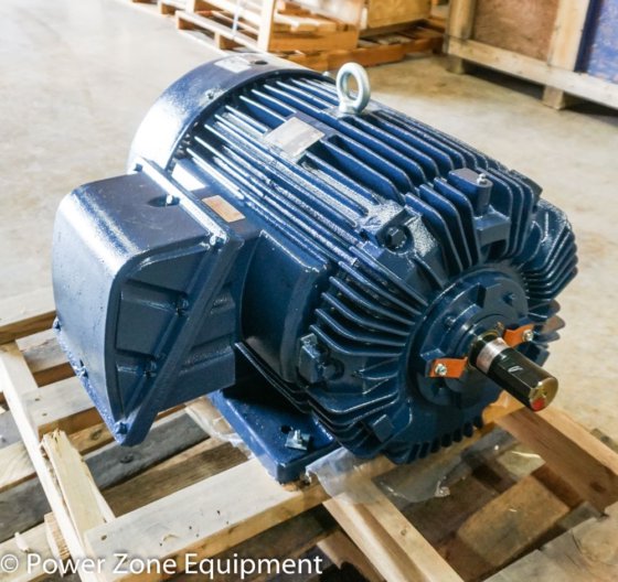 60 HP Horizontal Electric Motor (Teco Westinghouse) in Center, CO, USA