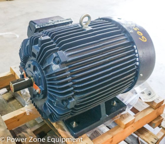 60 HP Horizontal Electric Motor (Teco Westinghouse) in Center, CO, USA