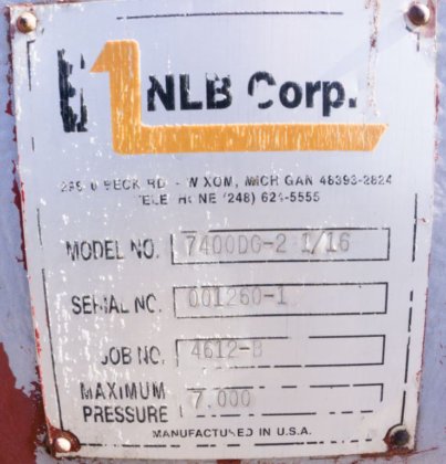 NLB 7400D Triplex Pump Complete Pump in Center, CO, USA