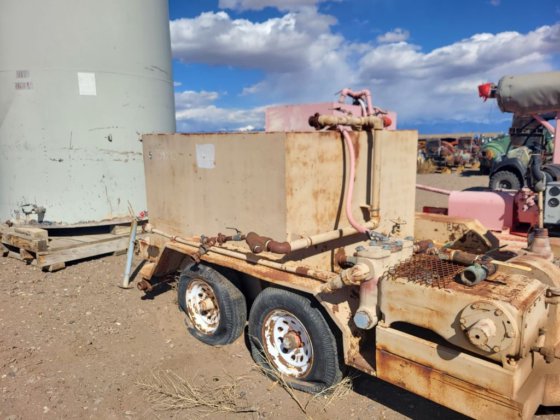 Gardner Denver Pump PQ-2 Triplex Pump Package in Center, CO, USA