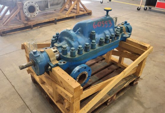 Surplus Sulzer Bingham 3x4x8.75 MSC Horizontal Multi-Stage Centrifugal ...