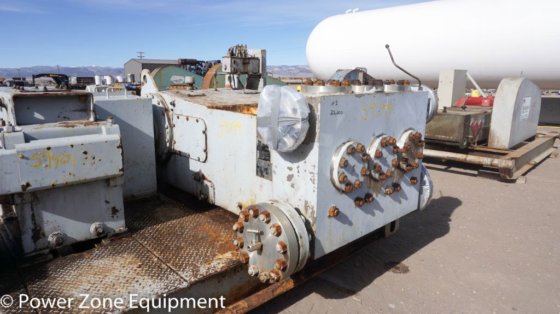 Oilwell A-348-5 Triplex Pump Complete Pump in Center, CO, USA
