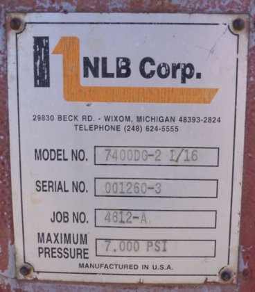 NLB 7400D Triplex Pump Package in Center, CO, USA