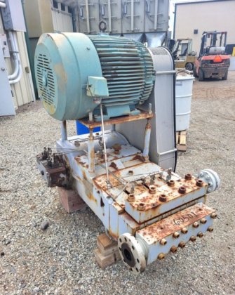 Union TD-120 Triplex Pump Package in Center, CO, USA