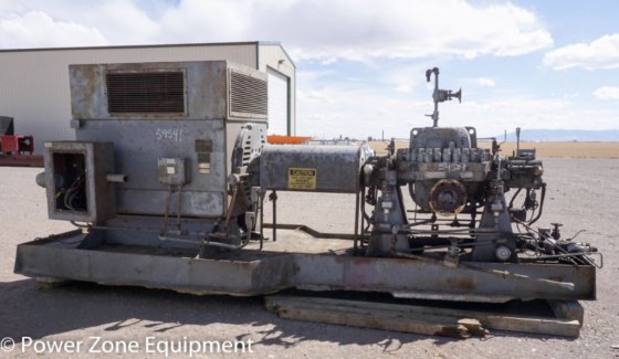 Sulzer Bingham 4x6x10.5C MSD Horizontal Multi-Stage Centrifugal Pump ...