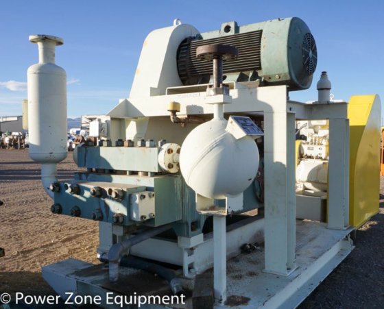 Gardner Denver TAE Triplex Pump Package in Center, CO, USA