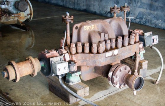 Sulzer Bingham 4x8x10.5B MSD-D Horizontal Multi-Stage Centrifugal Pump ...