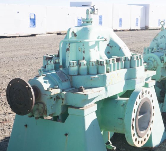 Sulzer Bingham 12x12x15.5 MSD-D Horizontal Multi-Stage Centrifugal Pump ...