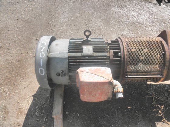 30 HP Vertical Electric Motor (Westinghouse) in Center, CO, USA