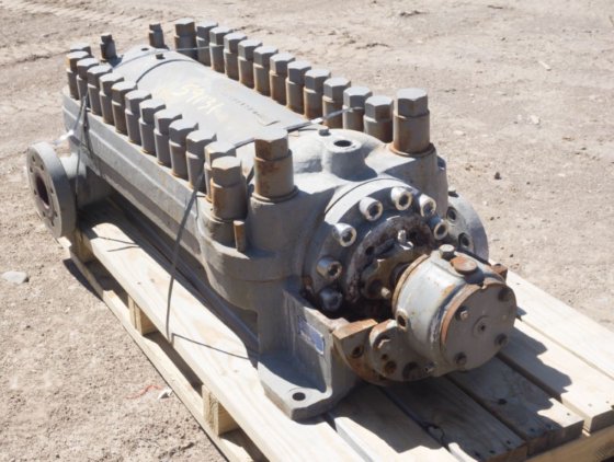 Ingersoll Rand 2 HMTA-10 Horizontal Multi-Stage Centrifugal Pump in ...