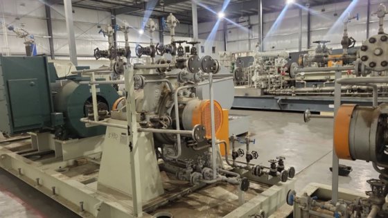 Surplus Flowserve 6HED16DS Horizontal Single-Stage Centrifugal Pump ...