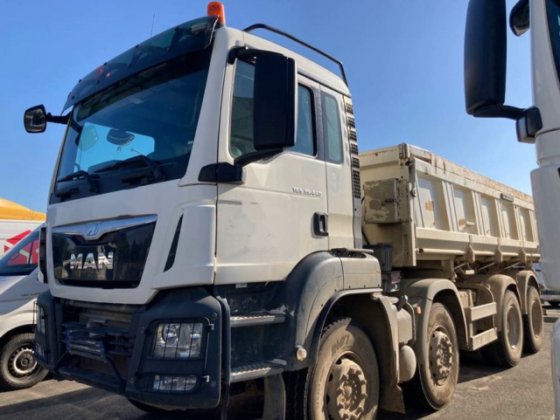 2015 MAN TGS 35.440 8X4 BB in Bruges, France