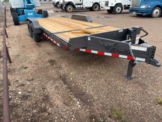 2025 Delta Manufacturing, Inc. 20' Flatbed Trailer in Canyon, TX, USA