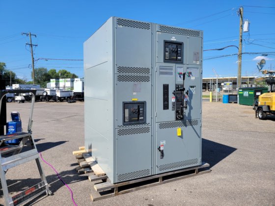 1200 Amp ASCO Deadfront Switchboard Bypass Isolation Transfer Switch in ...